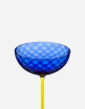 Dolce & Gabbana Hand-blown Murano Champagne Coupe Glass