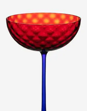 Dolce & Gabbana Hand-blown Murano Champagne Glass