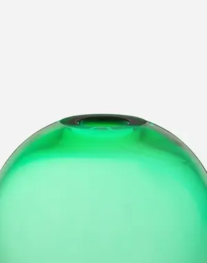 Dolce & Gabbana Small Vase In Transparent Murano Glass