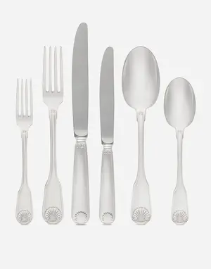 Dolce & Gabbana 6-piece German Silver Flatware Set - Multicolor