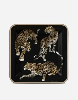 Dolce & Gabbana Wooden Tray Medium - Multicolor
