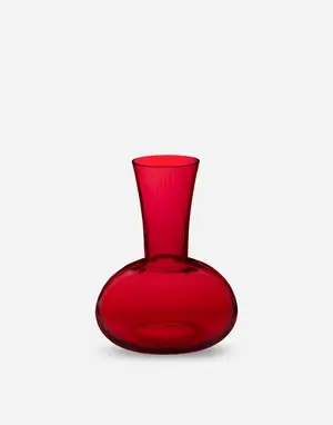 Dolce & Gabbana Murano Glass Wine Pitcher With Ribbed Pattern
