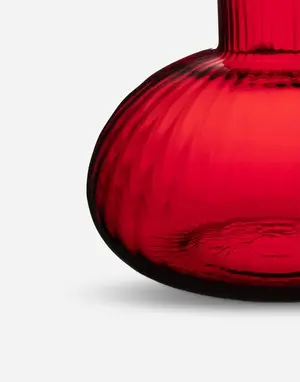 Dolce & Gabbana Murano Glass Wine Pitcher With Ribbed Pattern