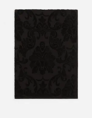 Dolce & Gabbana Beach Towel In Cotton Terry Jacquard