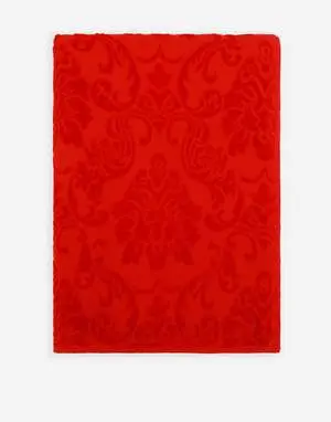 Dolce & Gabbana Beach Towel In Cotton Terry Jacquard