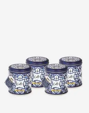 Dolce & Gabbana Kit 4 Barattoli Caffe Bialetti - Multicolor