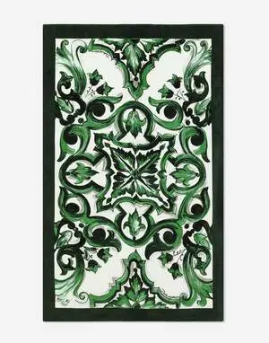 Dolce & Gabbana Terry Cotton Beach Towel - Multicolor