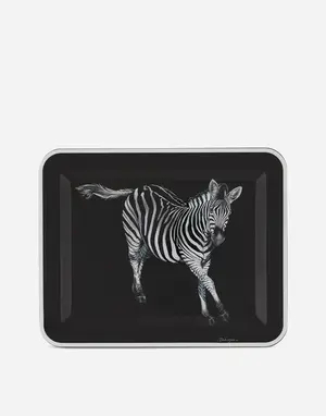 Dolce & Gabbana Wooden Tray Medium - Multicolor