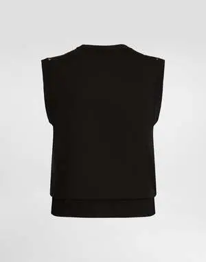 Dolce & Gabbana Lightweight Plain-knit Top
