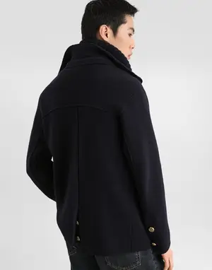 Dolce & Gabbana Double-breasted Virgin Wool Jacket
