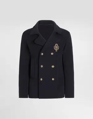 Dolce & Gabbana Double-breasted Virgin Wool Jacket
