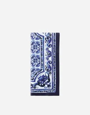 Dolce & Gabbana Set Linen Placemat And Napkin