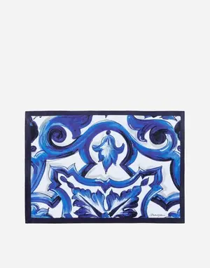 Dolce & Gabbana Set Linen Placemat And Napkin