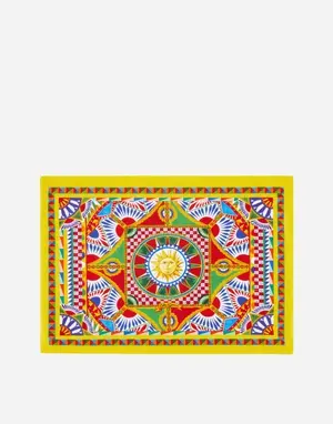 Dolce & Gabbana Set Linen Placemat And Napkin