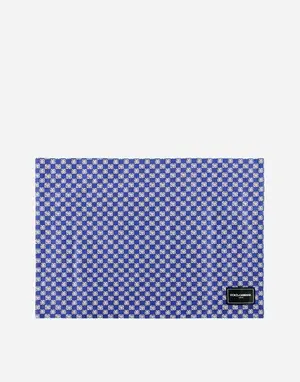 Dolce & Gabbana Set Linen Placemat And Napkin