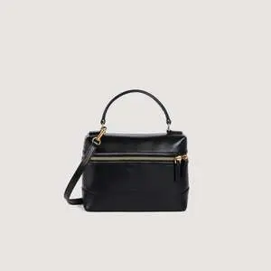 Sandro Tangolino Leather Bag - Black