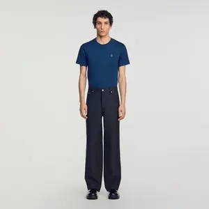 Sandro Straight-leg 5-pocket Trousers