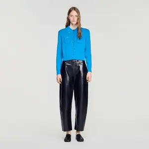 Sandro Cardigan With Metal Buttons