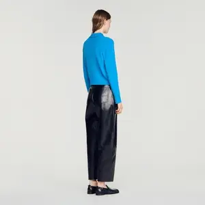 Sandro Cardigan With Metal Buttons