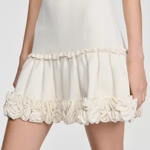 Sandro Floral Knit Mini Dress