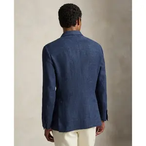 Ralph Lauren The Rl67 Plaid Summer Tweed Jacket