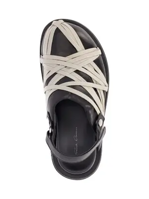 Rick Owens Mules "padded Megalace Platform