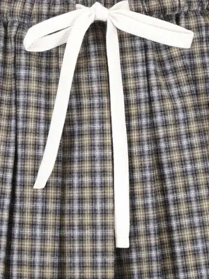 Miu Miu Mini Tartan Skirt