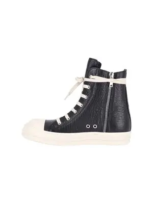 Rick Owens High-top Sneakers - Black