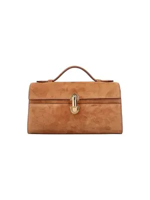 Savette Clutch "symmetry - Brown