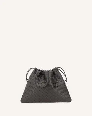 Bottega Veneta Medium Clutch Bag - Brown