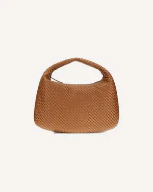 Bottega Veneta Maxi Shoulder Bag - Beige