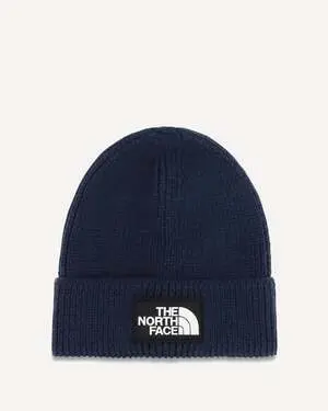 The North Face Beanie With Logo In Knit - Blue
