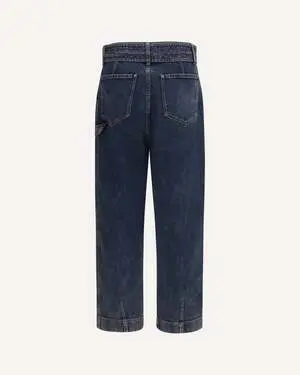 Giorgio Armani Wide-leg Jeans With Belt