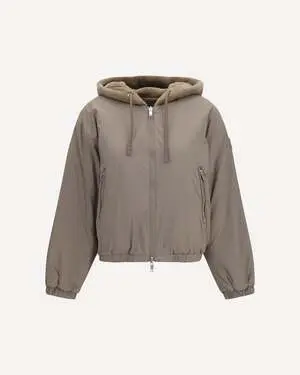 Moose Knuckles Eaton Bunny Reversible Hoodie - Brown
