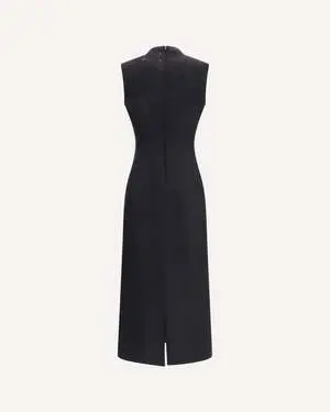 MAISON MARGIELA Sleeveless Virgin Wool Midi Dress