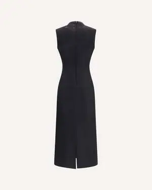 MAISON MARGIELA Sleeveless Virgin Wool Midi Dress