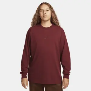 Nike Sportswear Premium Essentials Long-sleeve T-shirt - Red