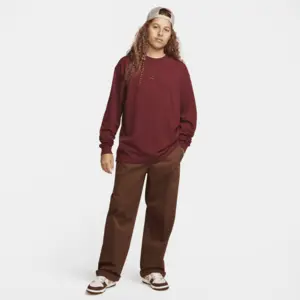 Nike Sportswear Premium Essentials Long-sleeve T-shirt - Red