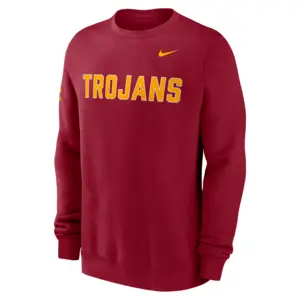 Nike Usc Sideline Club College Pullover Crew