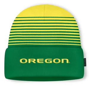 Nike Oregon Sideline Utility College Cuffed Beanie - Green
