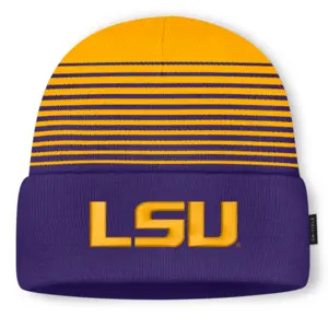 Nike Lsu Sideline Utility College Cuffed Beanie - Purple