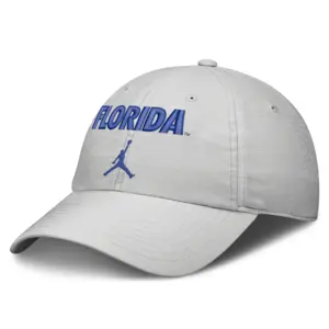 JORDAN Florida Sideline Club Practice Brand College Adjustable Hat - Grey