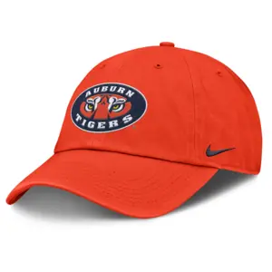 Nike Auburn Club College Adjustable Hat - Orange