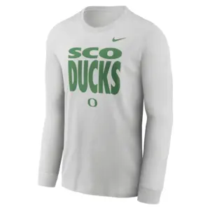 Nike Oregon Ducks Dri-fit College Long-sleeve T-shirt - Grey