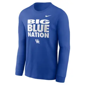 Nike Kentucky Wildcats Long-sleeve T-shirt - Blue