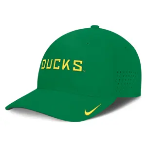 Nike Oregon Sideline Club Gameday Dri-fit College Hat - Green