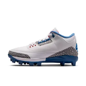 JORDAN 3 Retro Mcs "true Blue" Baseball Cleats