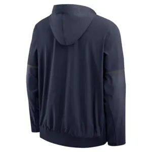 Nike West Virginia Anorak College 1/2-zip Hooded Jacket - Blue