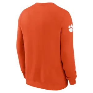 Nike Clemson Sideline Club College Pullover Crew