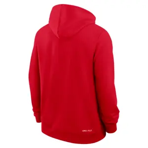 Nike Ohio State Standard Issue Full-zip Hoodie - Red